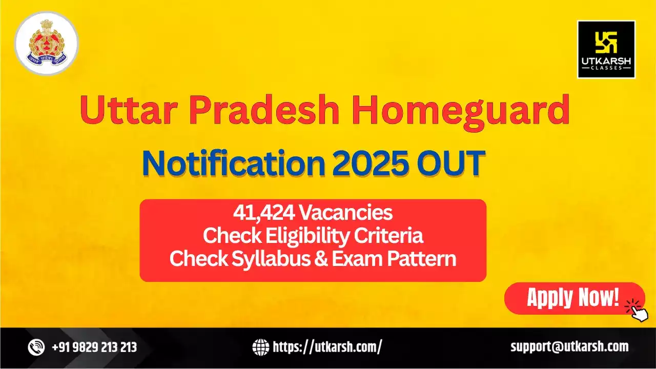 UP Home Guard Notification 2025 OUT for 41424 Vacancies